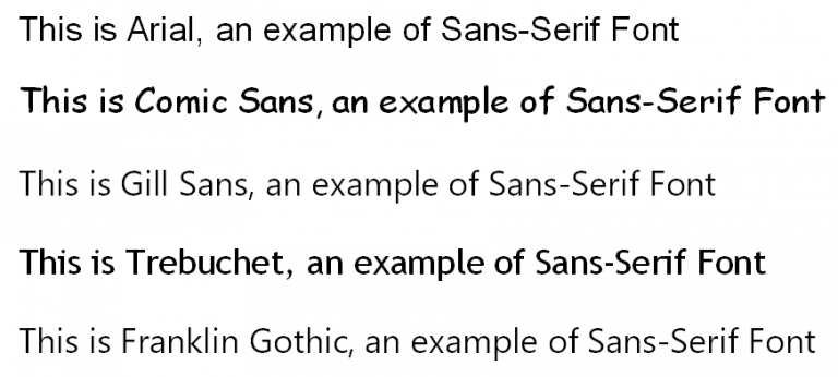The Existing Font Features and Peculiarities - A Research Guide for ...